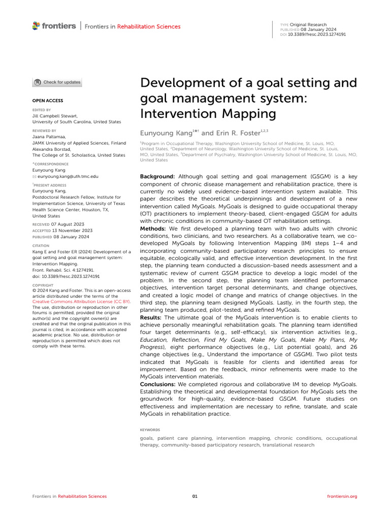 Development_of_a_goal_setting_and_goal_management_ | PDF | Goal | Self ...