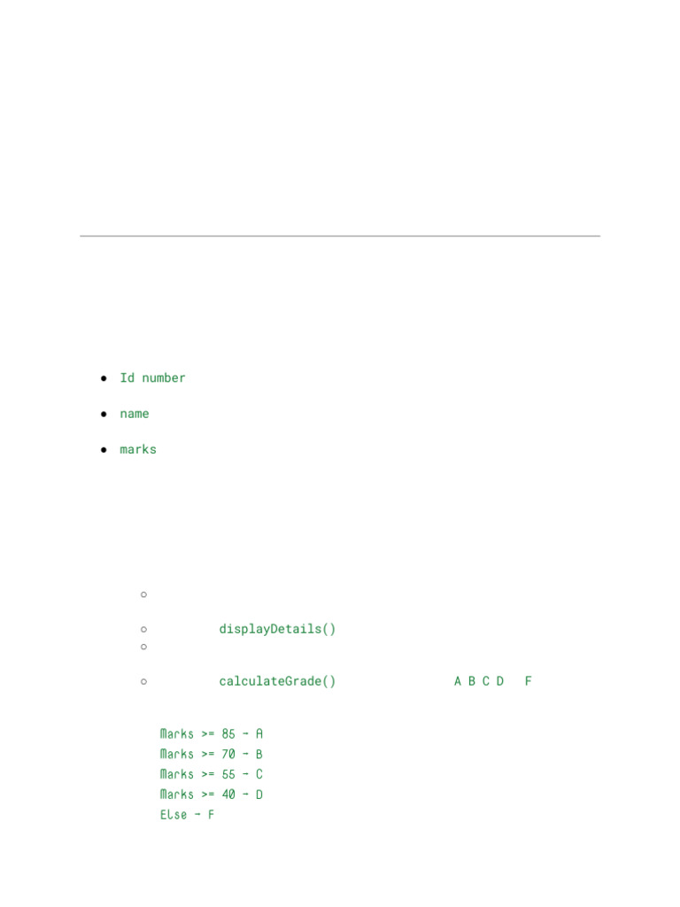 CSC435 Lab Assignment 2 (Array of Objects) | PDF