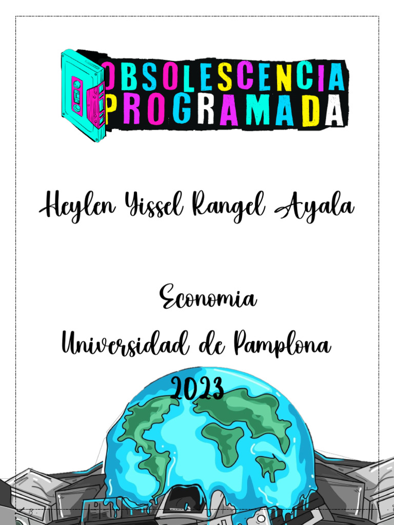 Obsolescencia programada | PDF | Economias