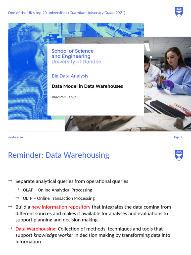 9 - Data Warehousing Data Model (1) - Tagged | PDF | Data Warehouse ...