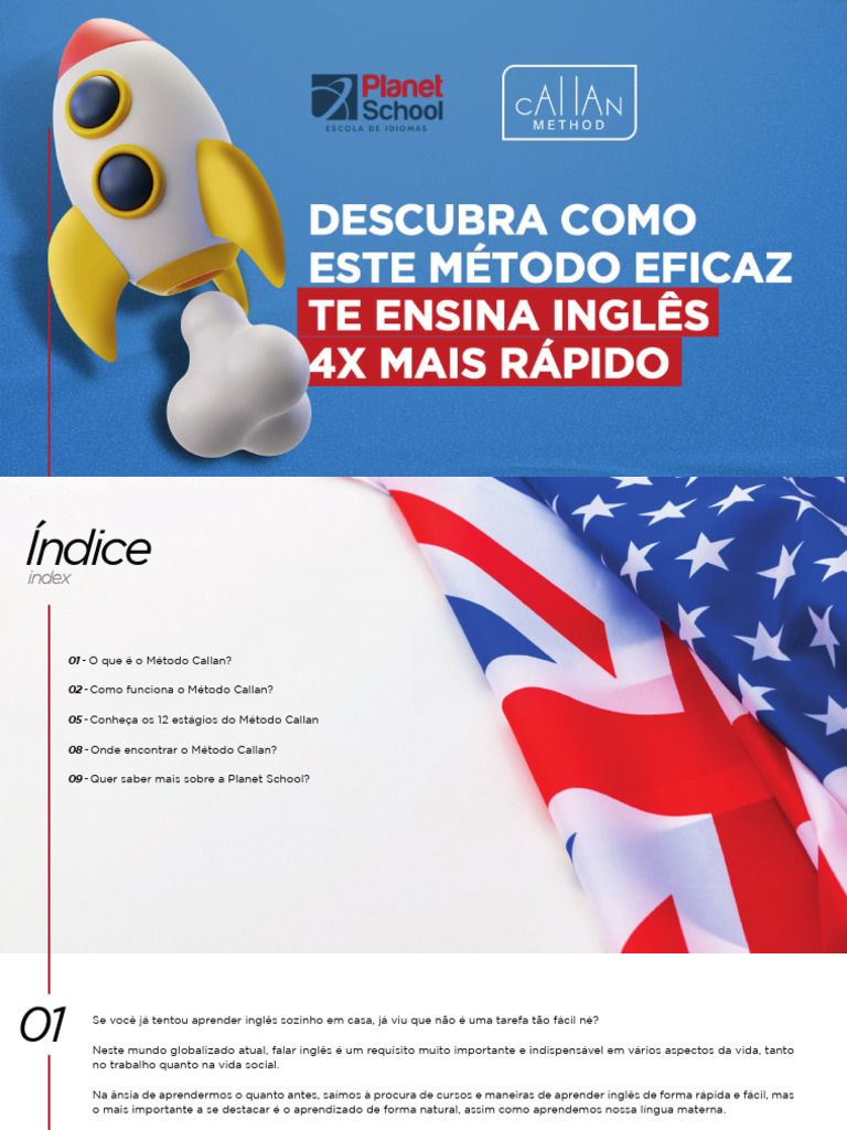 Callan Method - E-book | PDF | Aprendizado | Linguagem natural