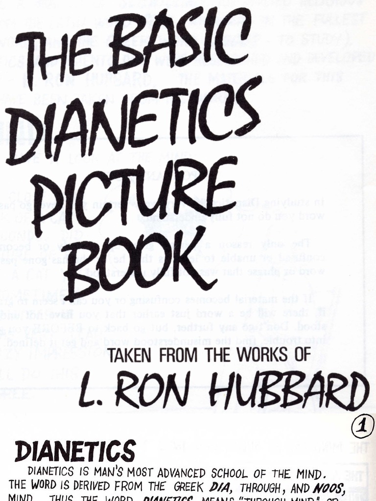 En BO Dianetics Picture Book | PDF