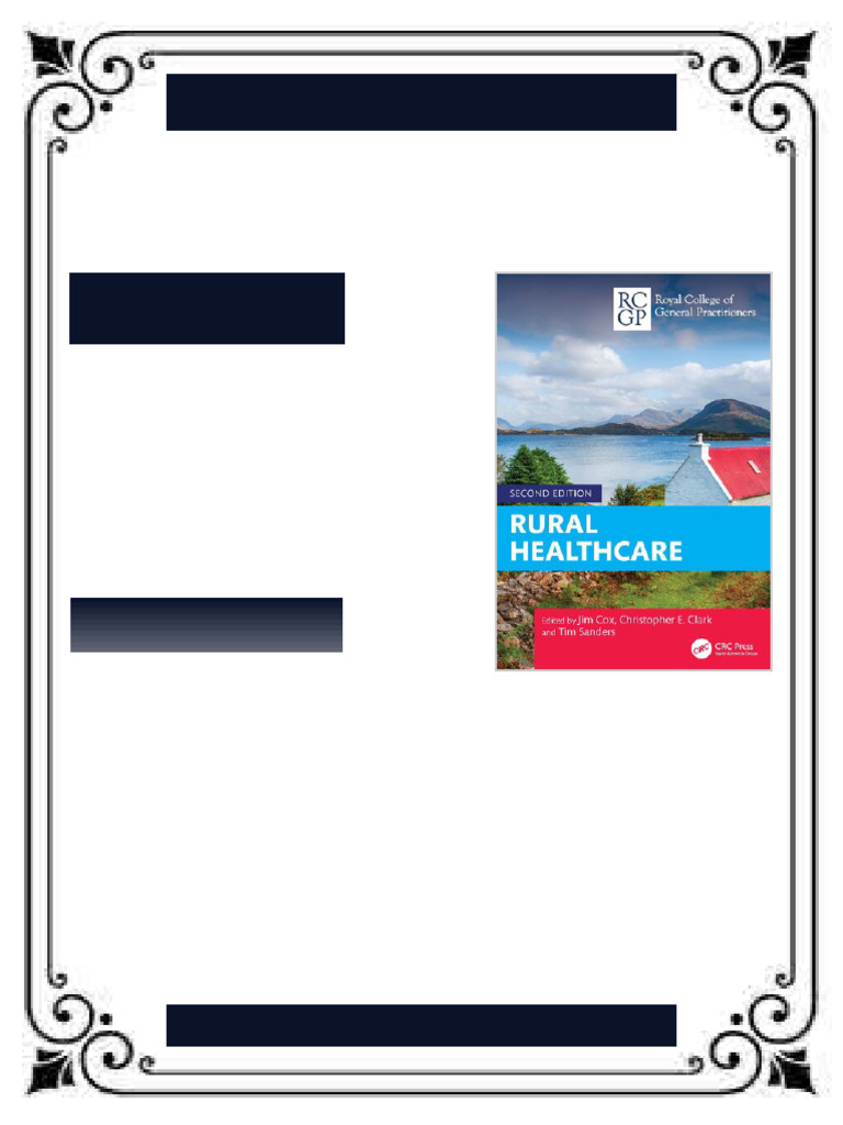 Rural Healthcare Jim Cox (Editor) eBook digital collection | PDF ...