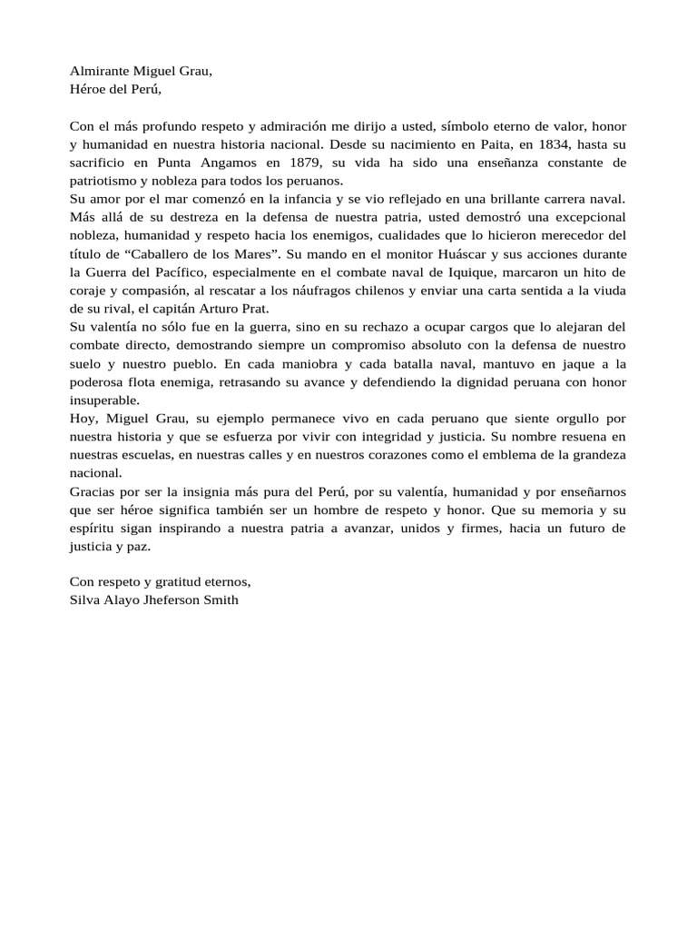 Carta Grau | PDF
