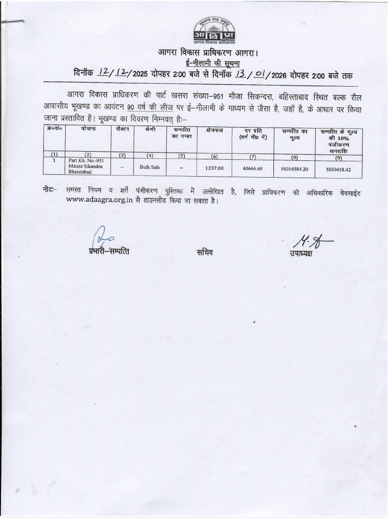 Vigyapan Residential Sign | PDF