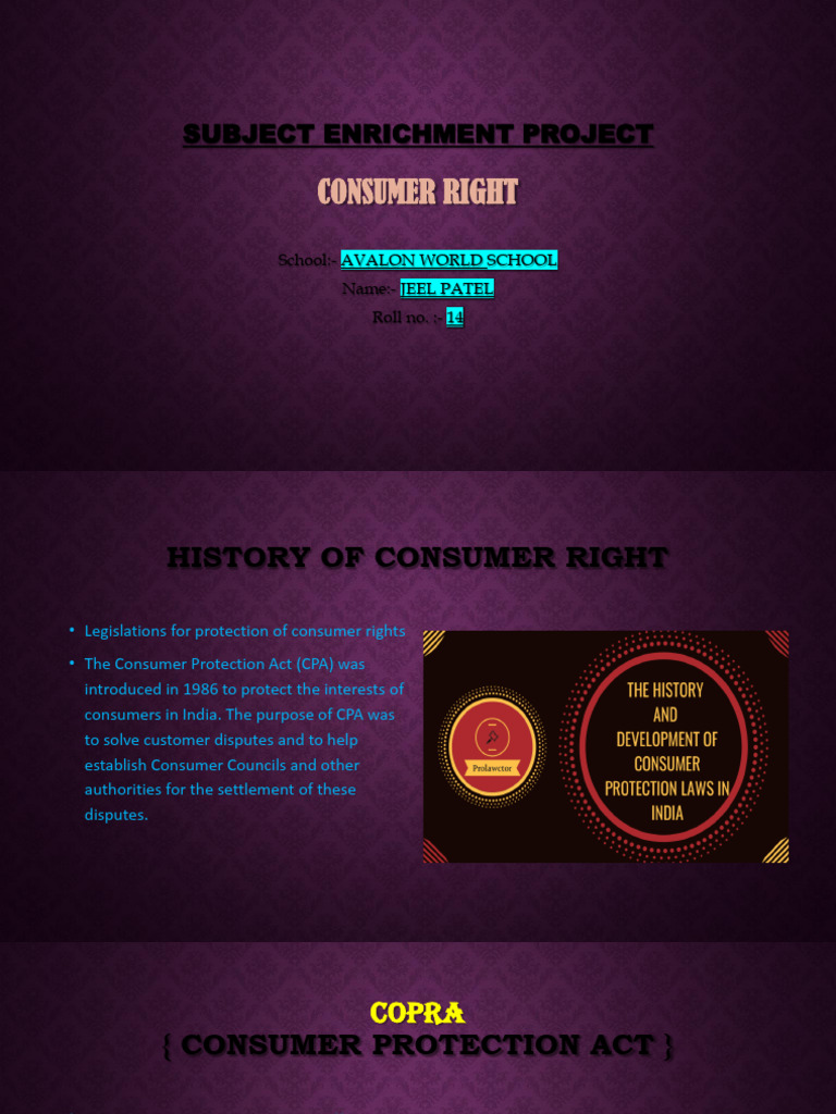 Understanding Consumer Rights in India | PDF | Consumer Protection ...