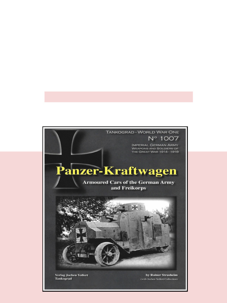 (Ebook) Panzer-Kraftwagen Armoured Cars of the German Army and ...