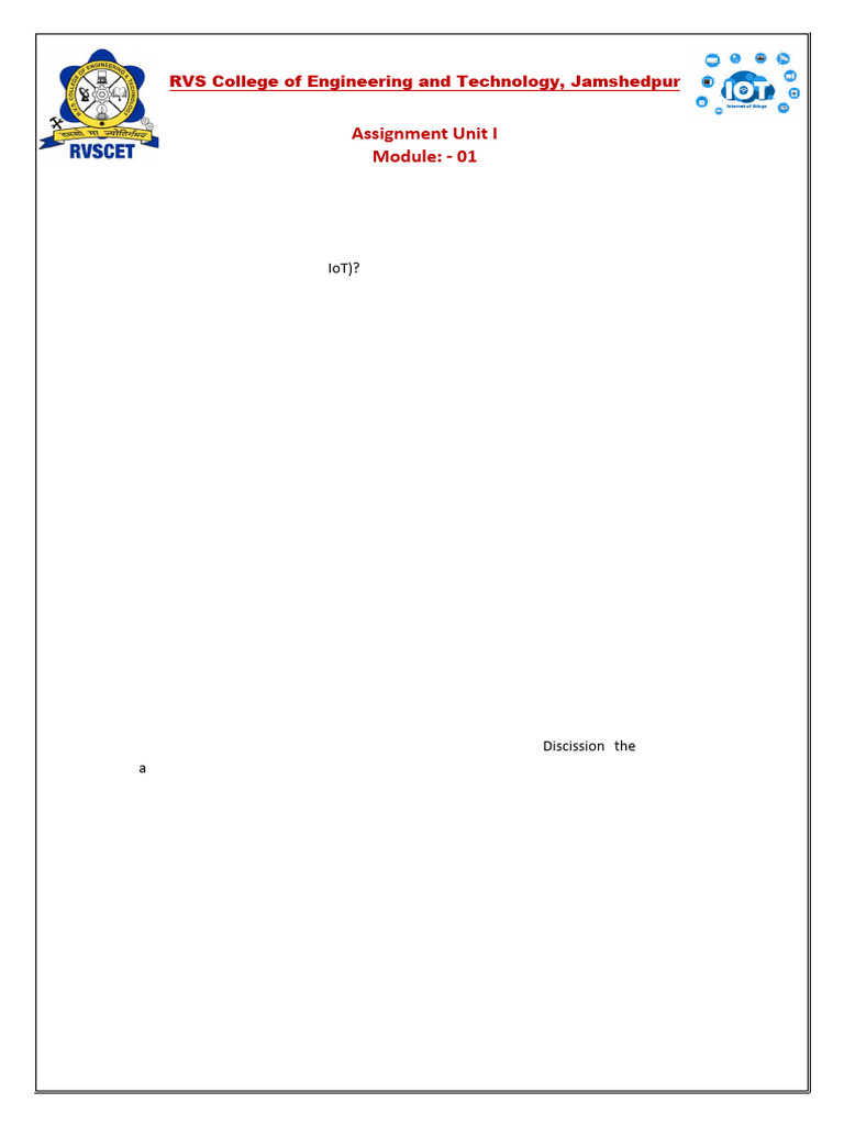 Assignment For Module 01 | PDF
