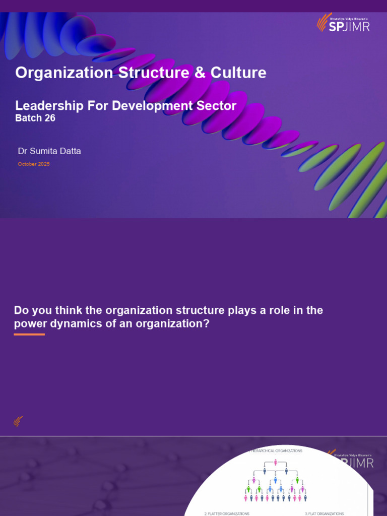 LFDS Slides on Structure - 12102025 _SD | PDF | Organizational ...
