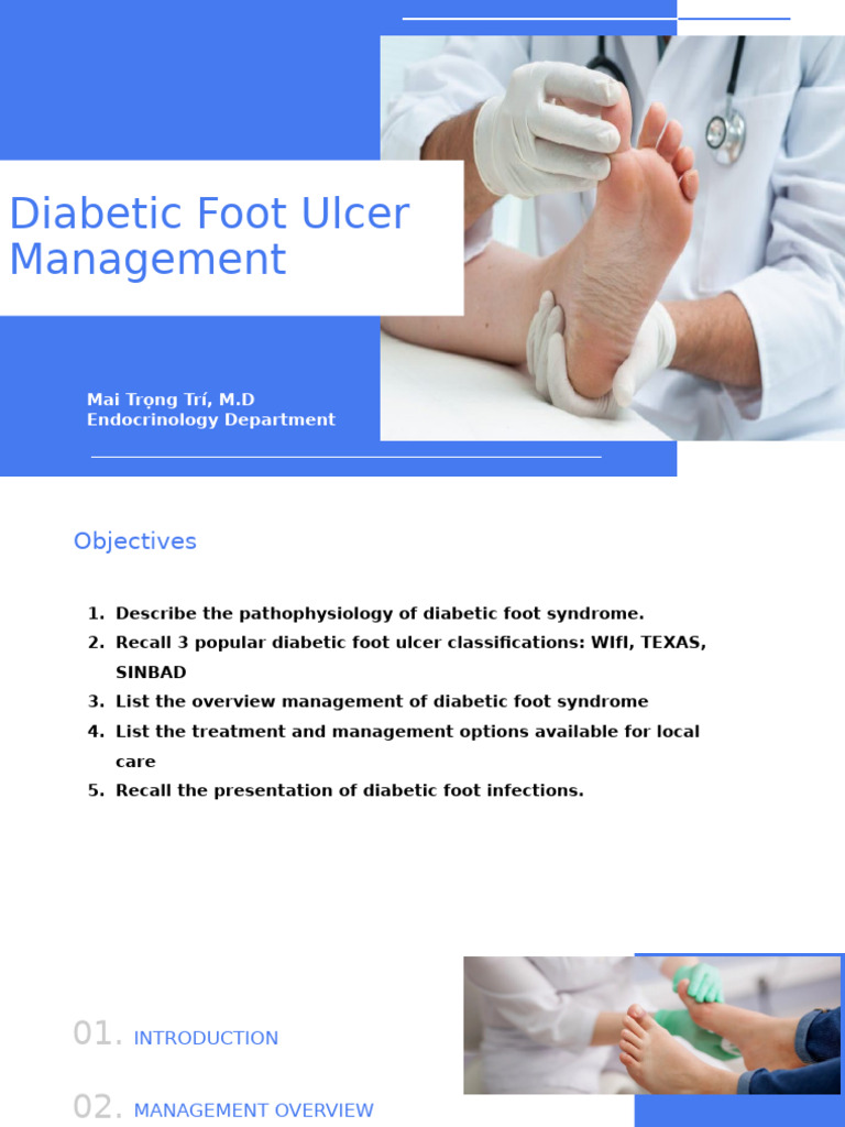 Diabetic Foot Management | PDF | Diabetes | Wound