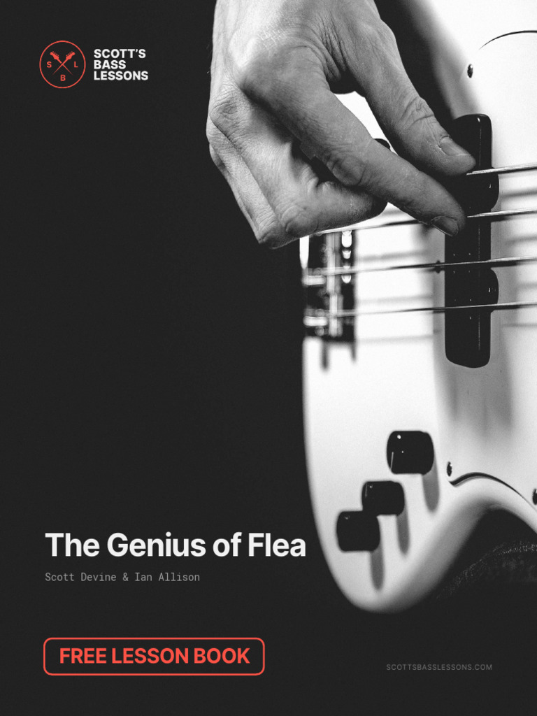 Free Bass Lessons: The Genius of Flea | PDF | Sound Recording | Musical ...