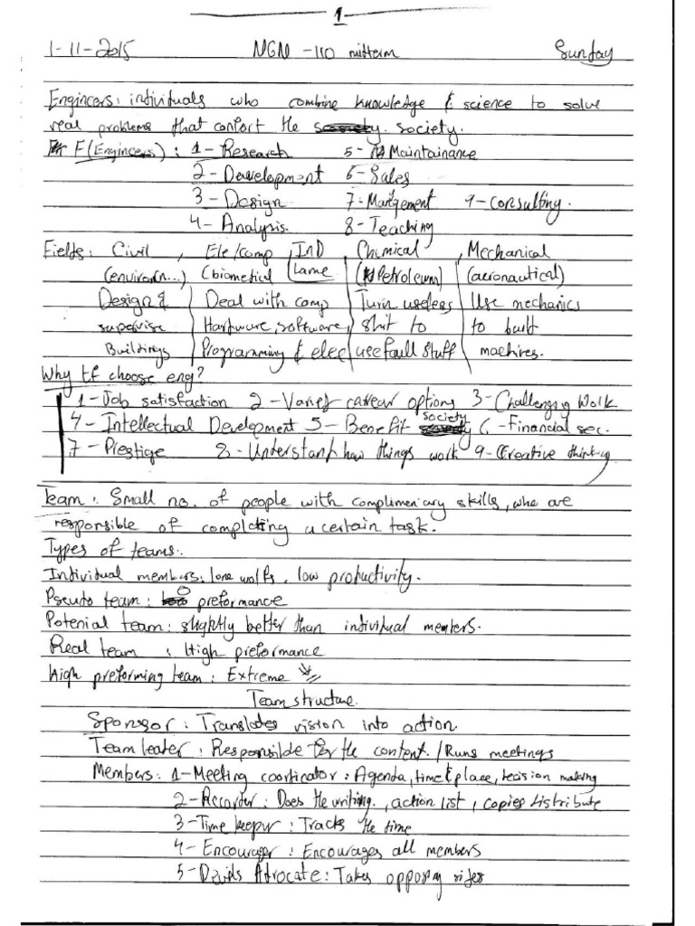Lecture Notes | PDF