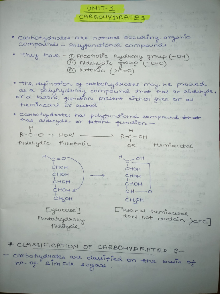 Carbohydrates | PDF