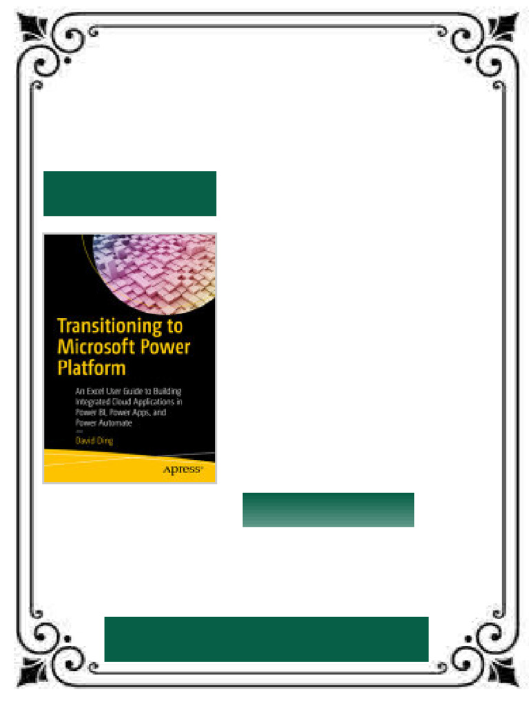 Transitioning to Microsoft Power Platform: An Excel User Guide to ...