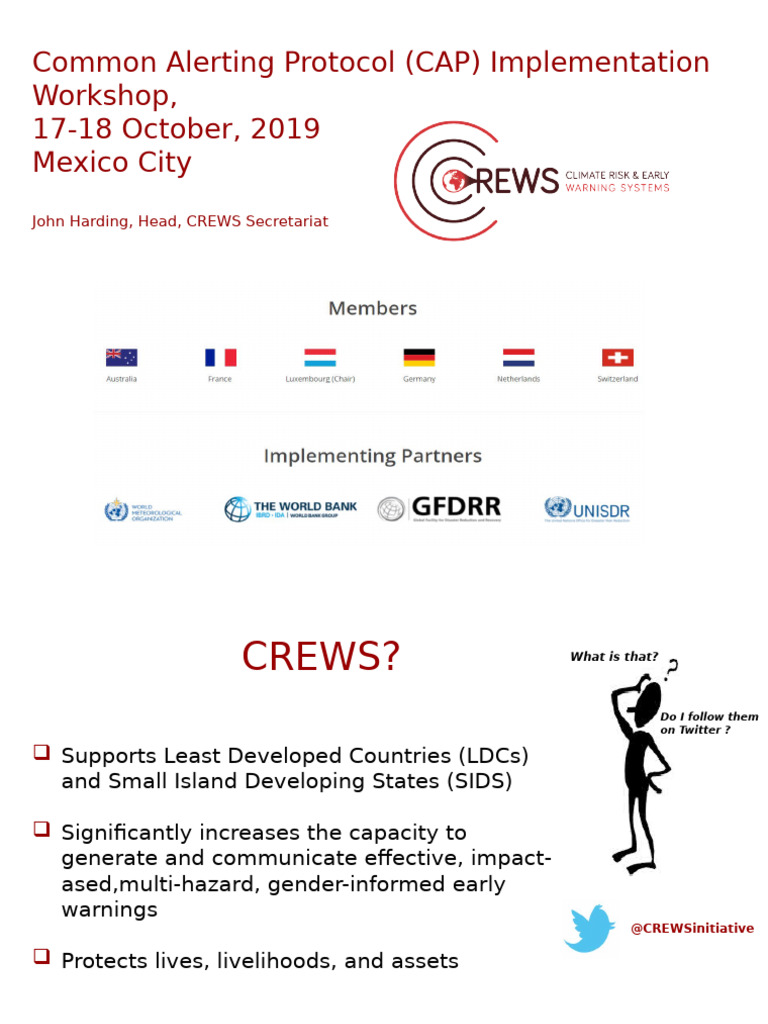 Cap Workshop 2019 Cap and Crews | PDF