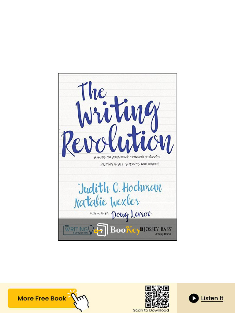 Writing Revolution: Hochman Method Guide | PDF | Reading Comprehension ...