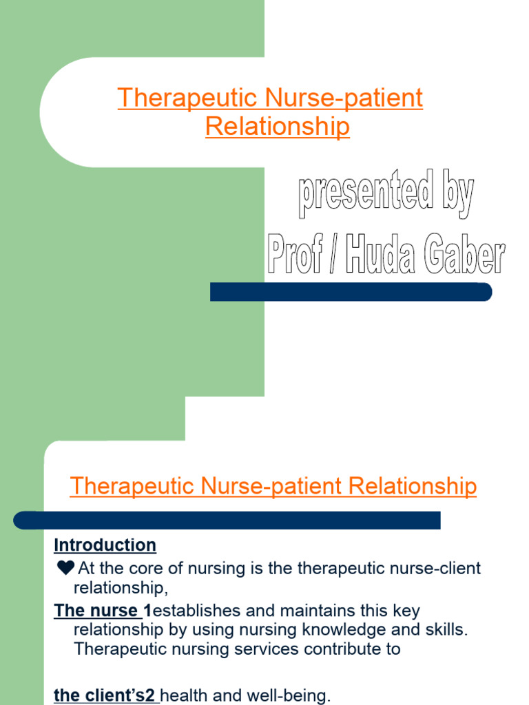 Nurse Patient Relationship 2024 | PDF | Empathy | Sympathy