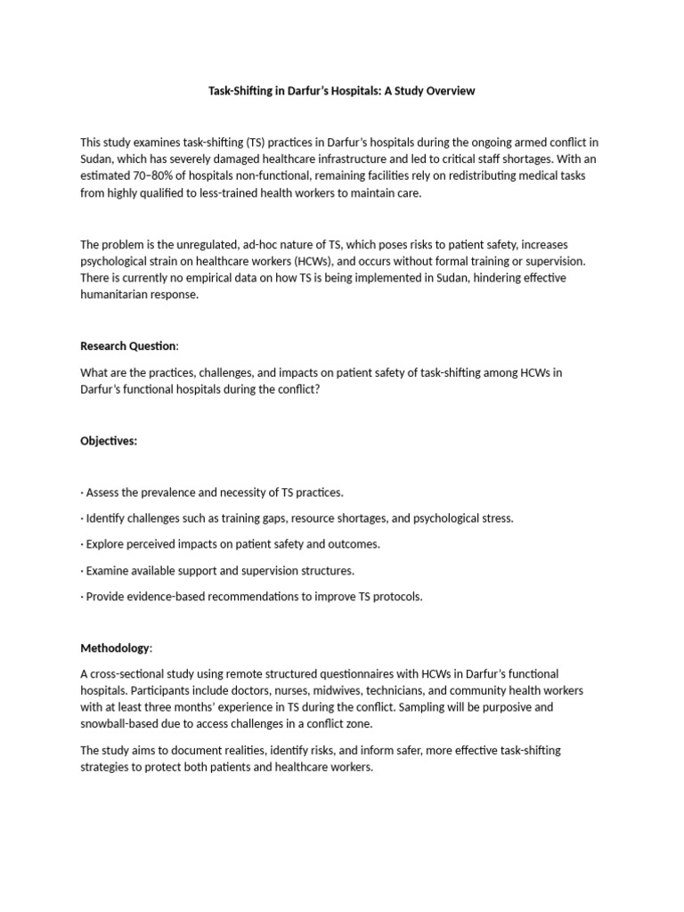 Study Overview | PDF