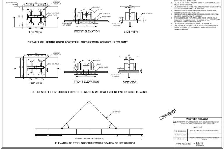 Lifting Hook Design for Steel Girders | PDF | Chess Theory | Chess