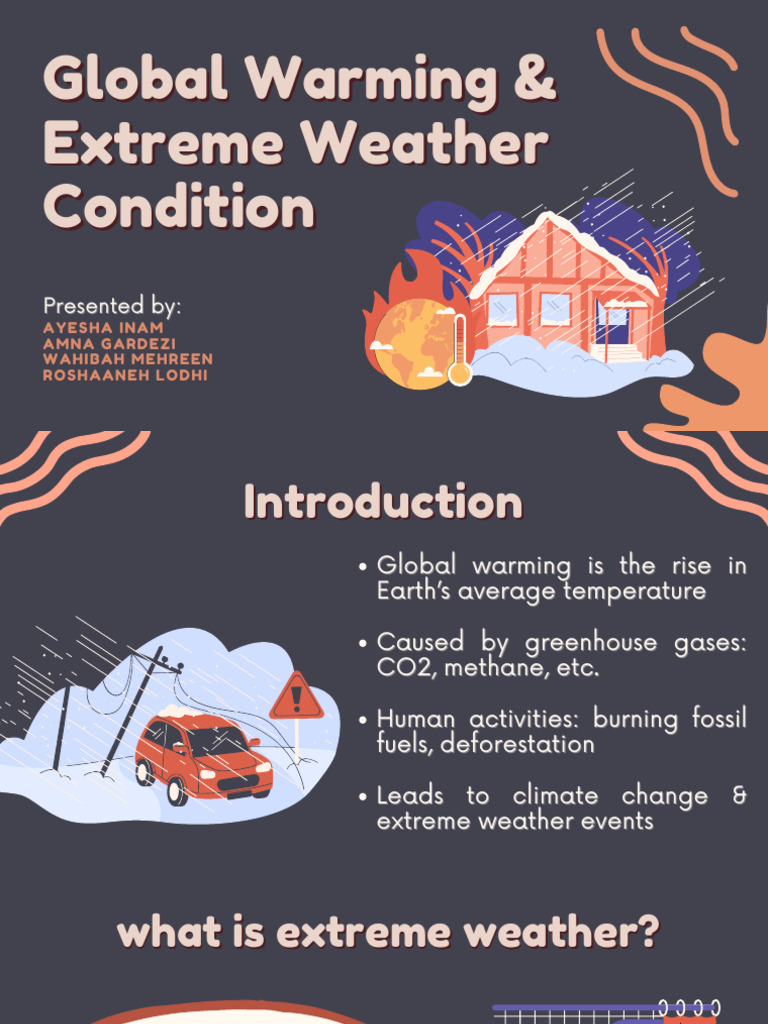 Understanding Global Warming | PDF | Climate Change | Extreme Weather