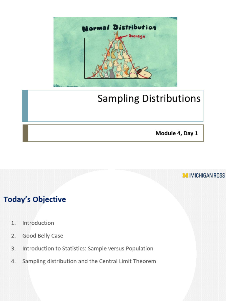 Understanding Sampling Distributions | PDF | Statistics | Probability ...