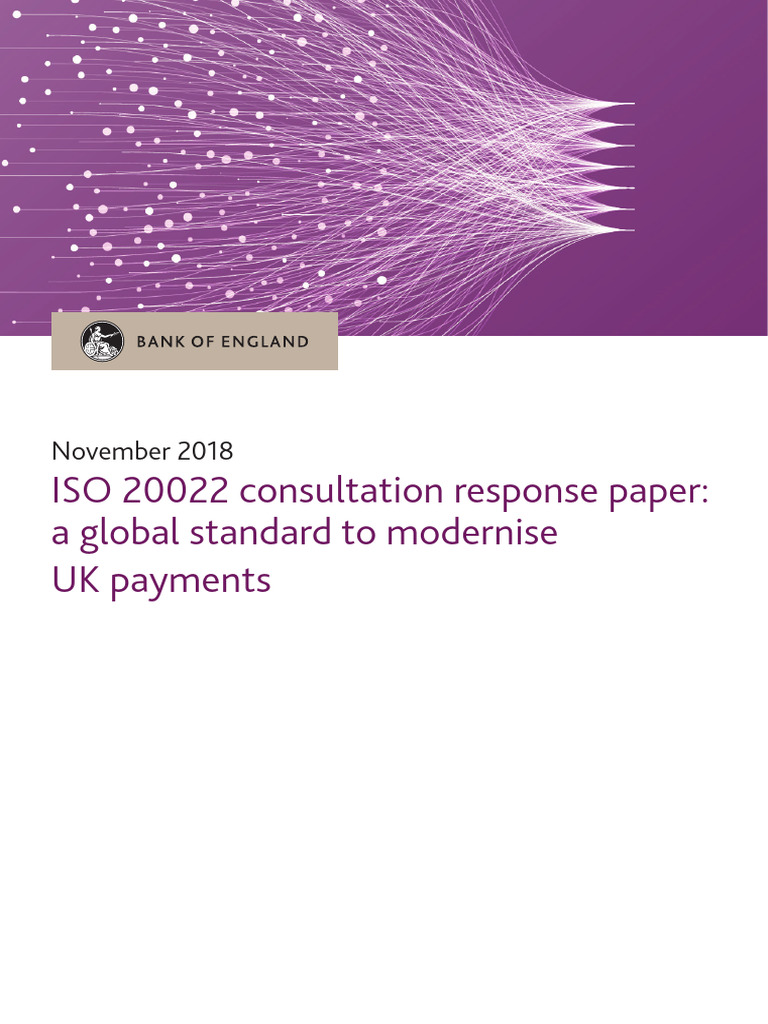ISO 20022: Modernizing UK Payments | PDF | Banks | Risk