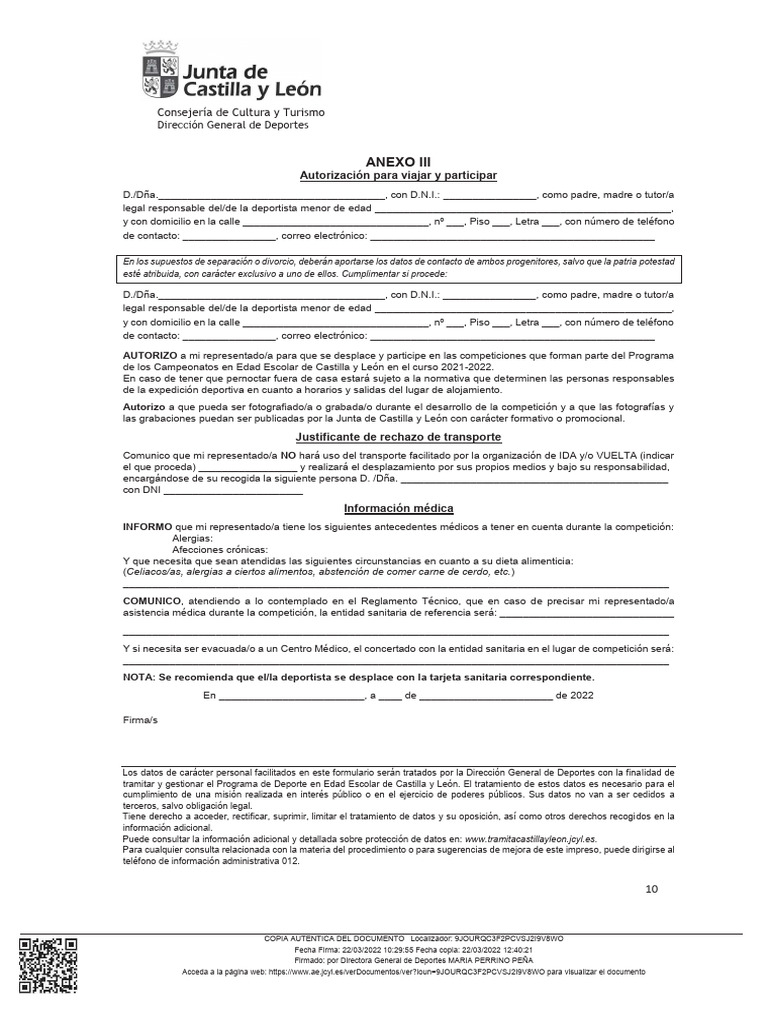 Anexo III | PDF
