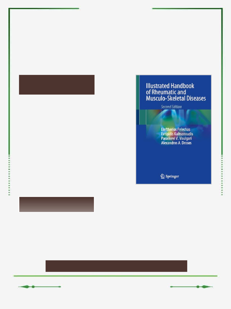 Illustrated Handbook of Rheumatic and Musculo-Skeletal Diseases, 2e ...