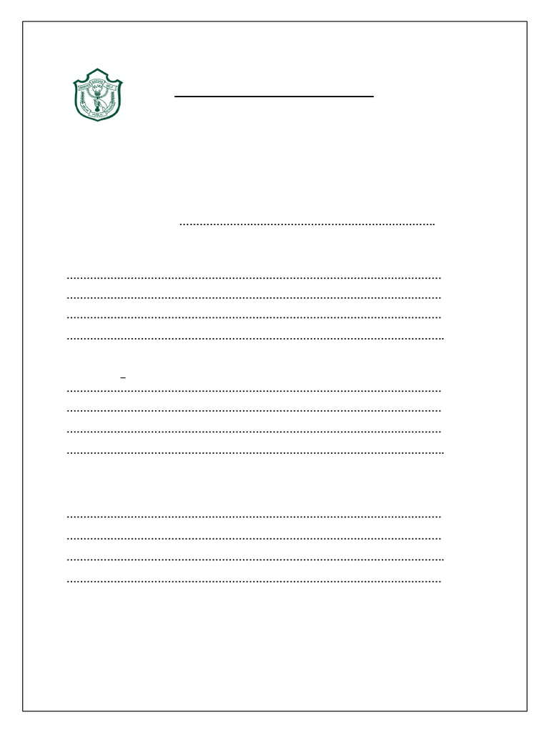 Student Council Nomination Form 2025-2026 | PDF
