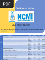 2026 Training Calendar | PDF