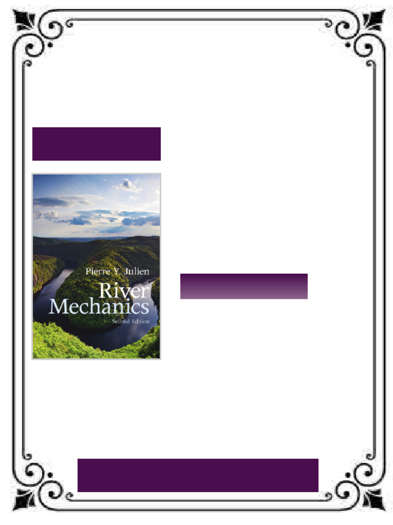 River Mechanics Pierre Y. Julien eBook direct download | PDF | River ...