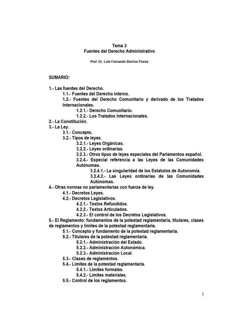 TEMA 3 | PDF | Caso de ley | Regulación