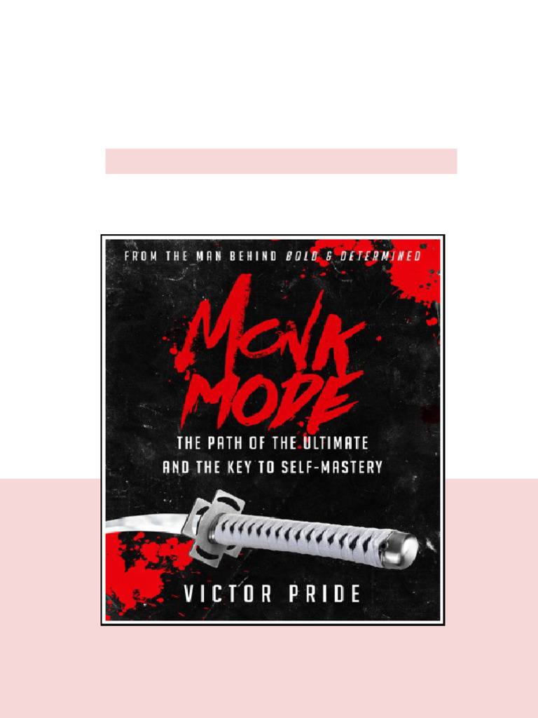 Monk Mode Victor Pride Ready to Read | PDF