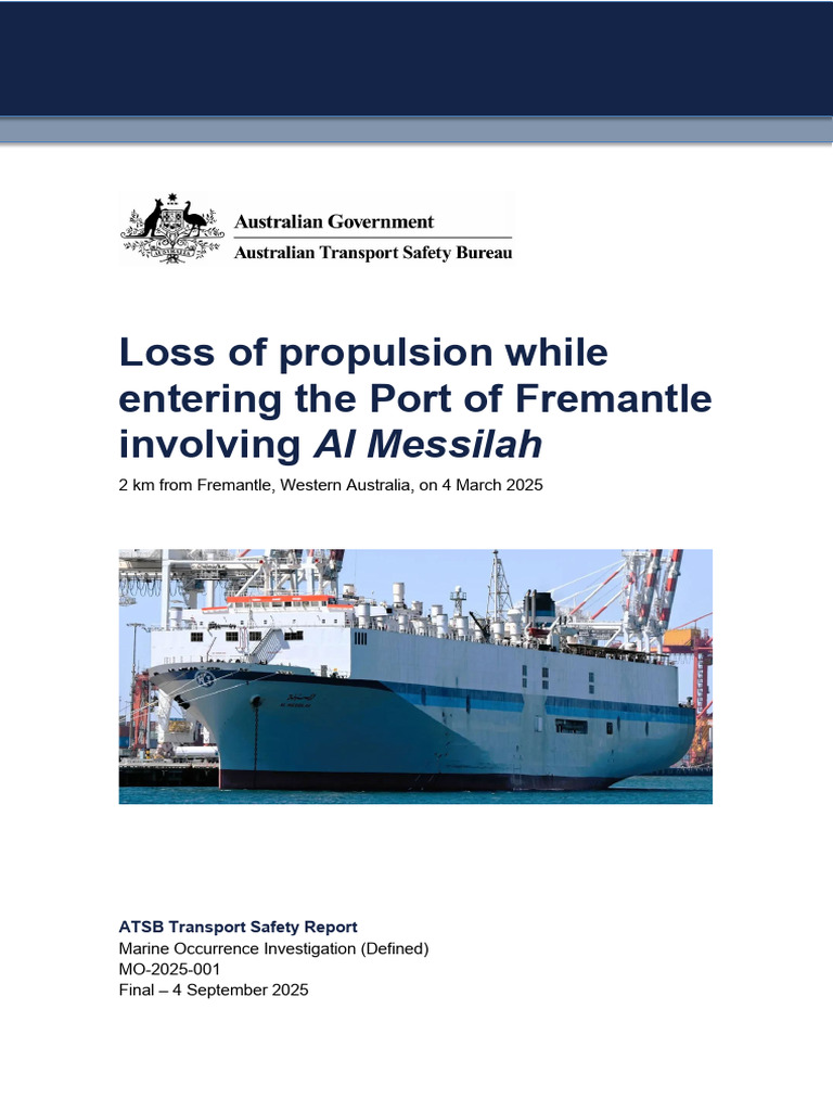 ATSB-Final-report-MO-2025-001-2025_09 | PDF