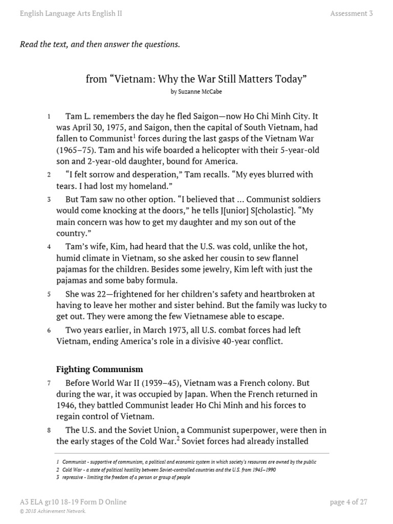 Vietnam War's Lasting Impact Explained | PDF | Viet Cong | Cold War