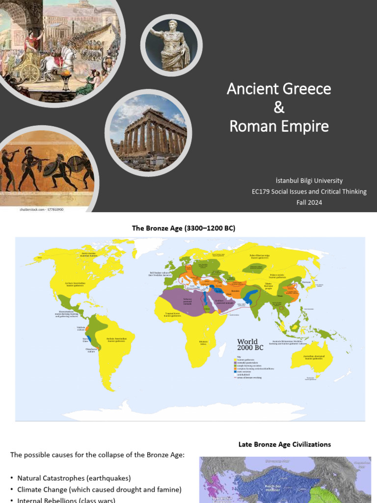 Ancient Greece and Roman Empire Overview | PDF | Greece | Ancient Greece