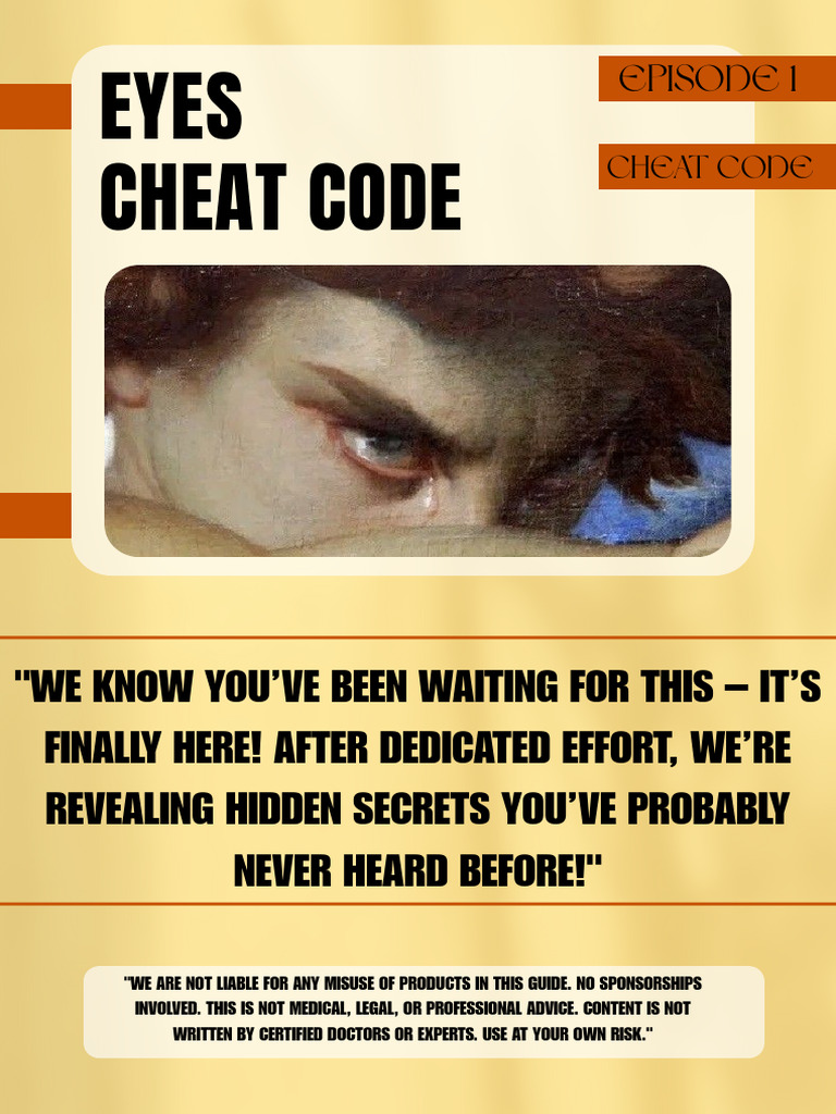 Eye Cheat Code | PDF | Eyebrow | Hair