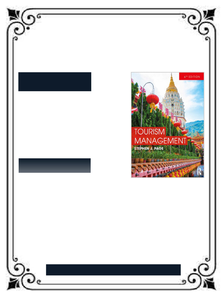 Tourism Management Stephen J. Page eBook online-only book | PDF ...