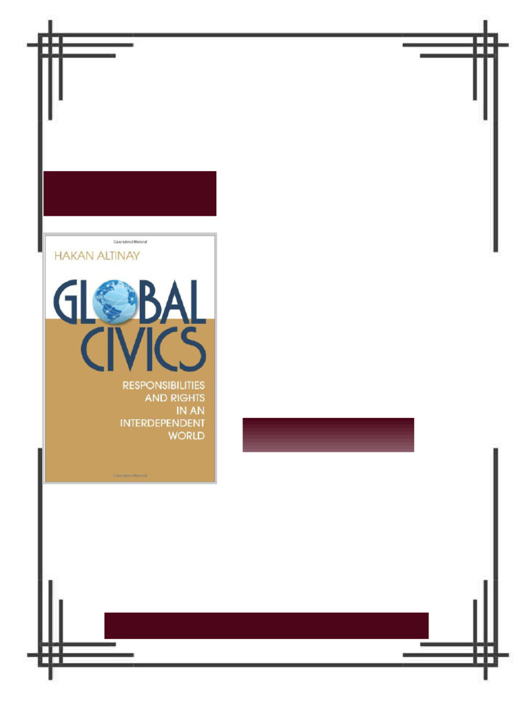 Global Civics Responsibilities and Rights in an Interdependent World ...