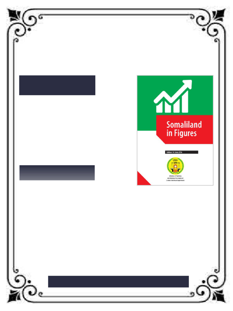 Somaliland in Figures 14th Edition Coll. eBook HD pdf version | PDF | Somalia