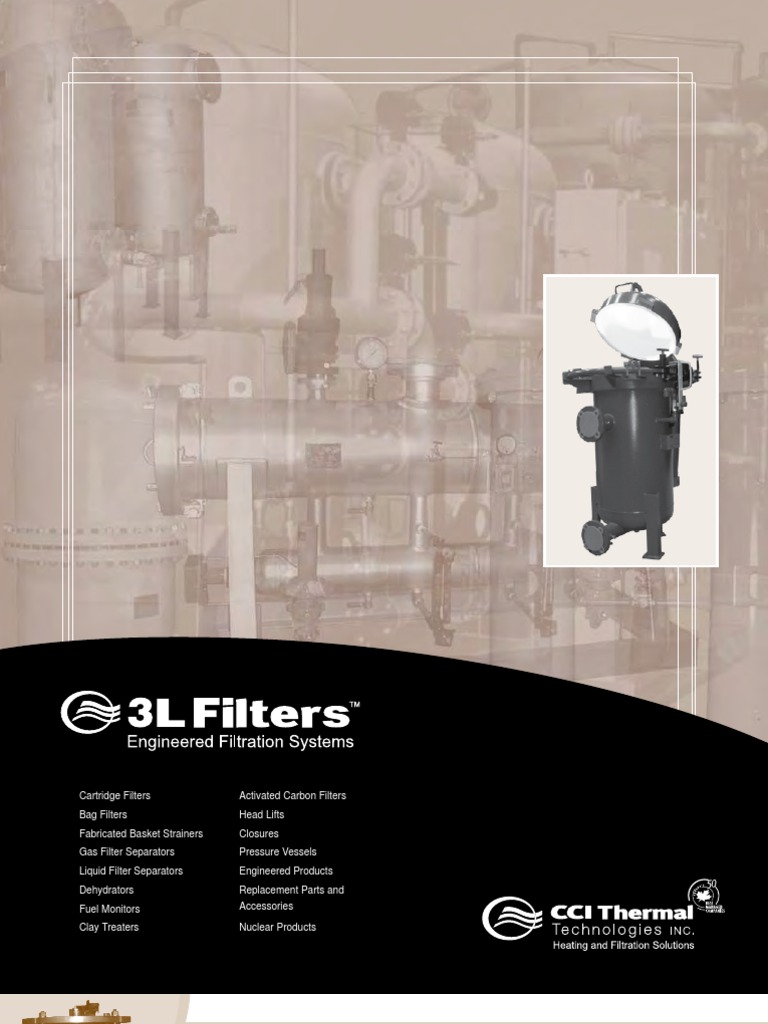 3L Filters Complete | PDF | Filtration | Natural Gas