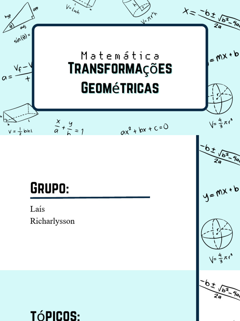 Interpreting Numerical Expressions Math Presentation in Light Blue Math ...