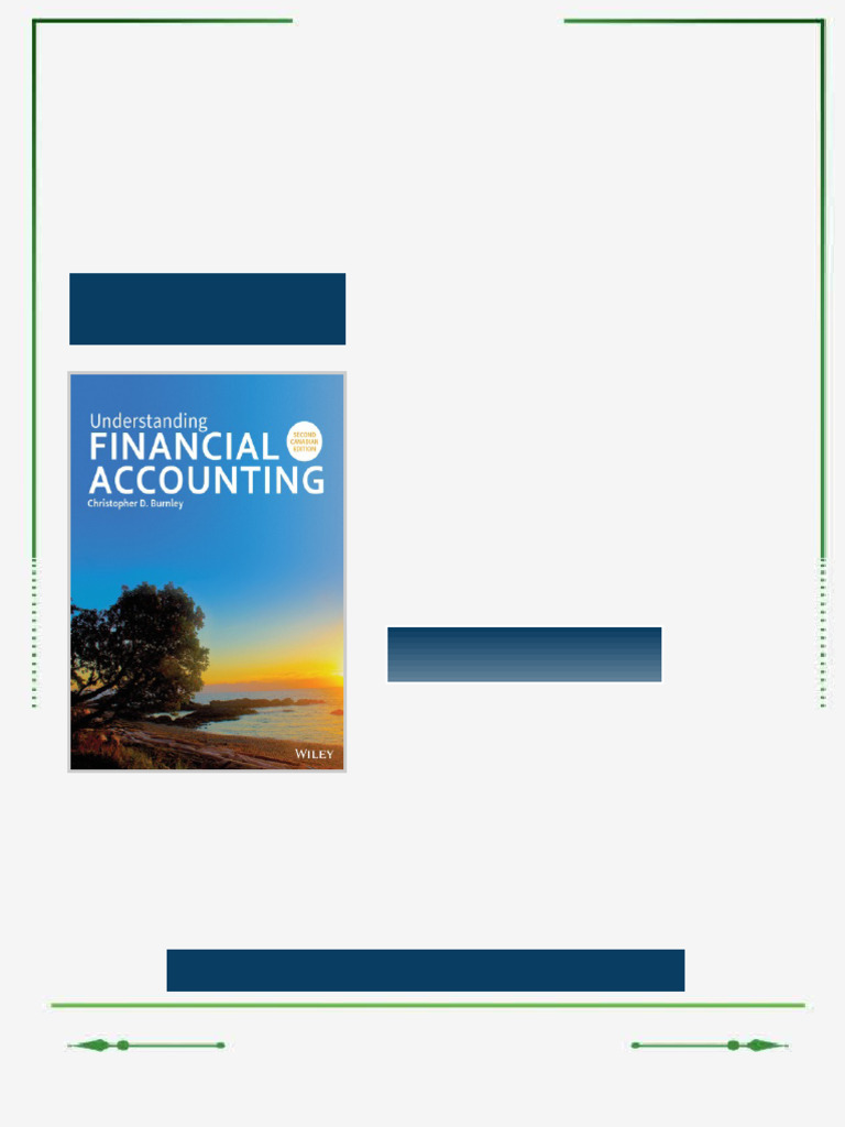 Understanding Financial Accounting Christopher D. Burnley eBook high ...