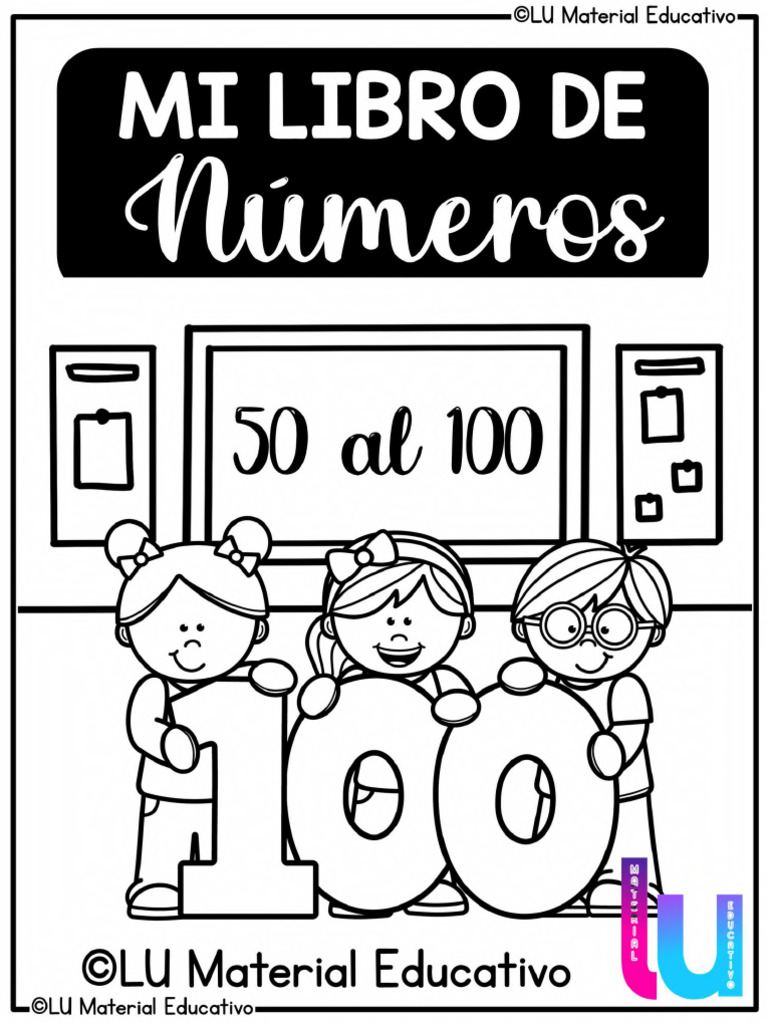 Actividades de los numeros del 50 al 100 | PDF