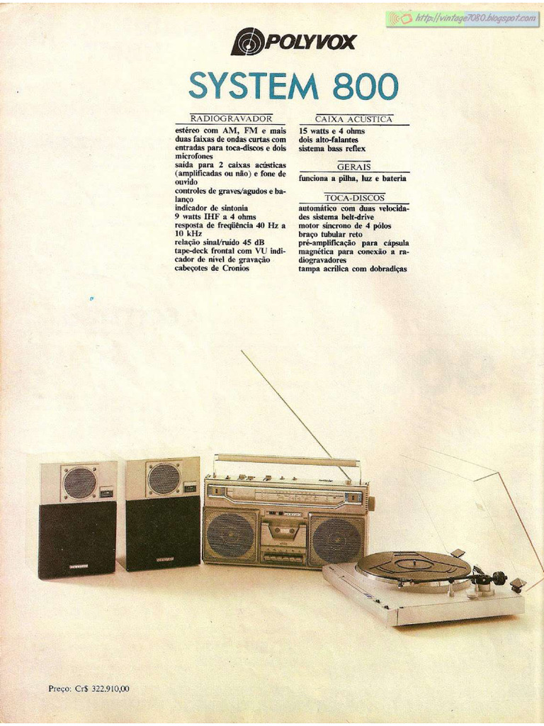 Polyvox System 800 | PDF