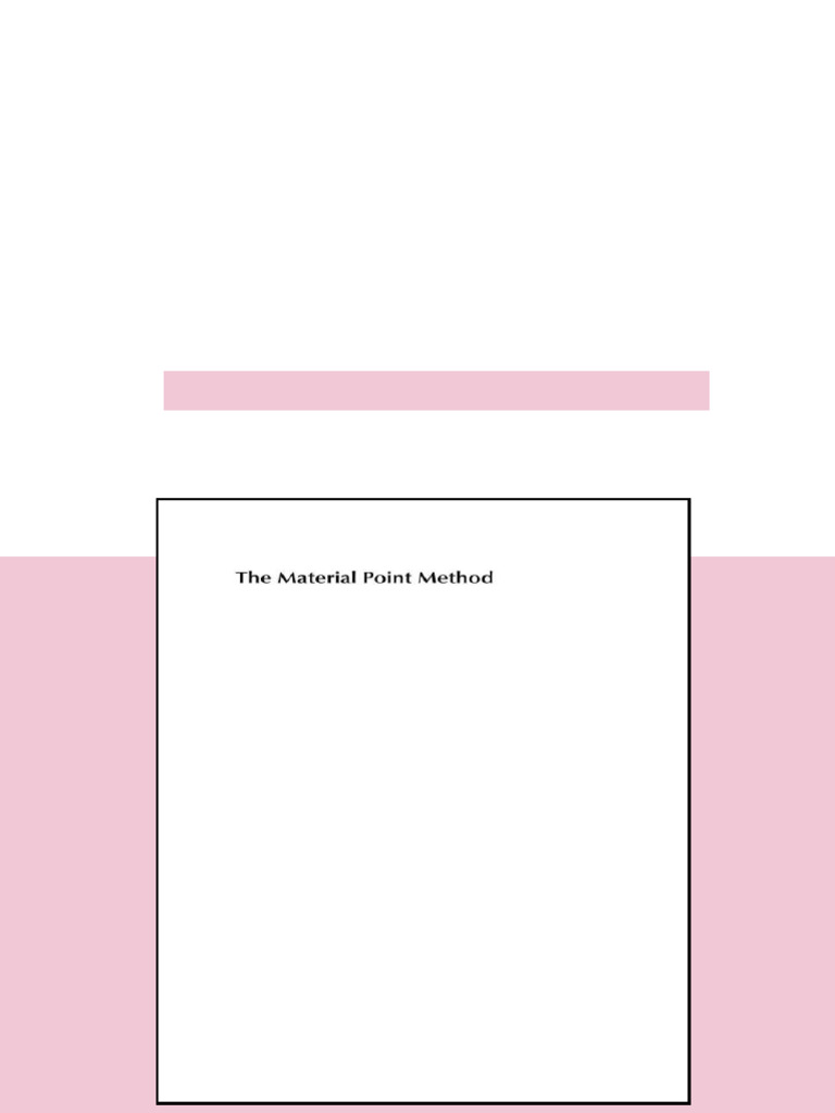 (Ebook) The Material Point Method. A Continuum-Based Particle Method ...