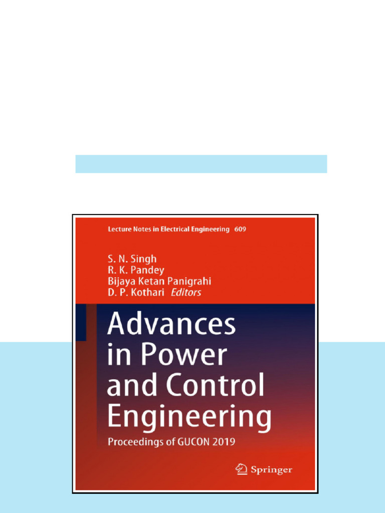 Advances In Power And Control Engineering Proceedings Of Gucon 2019 1st ...