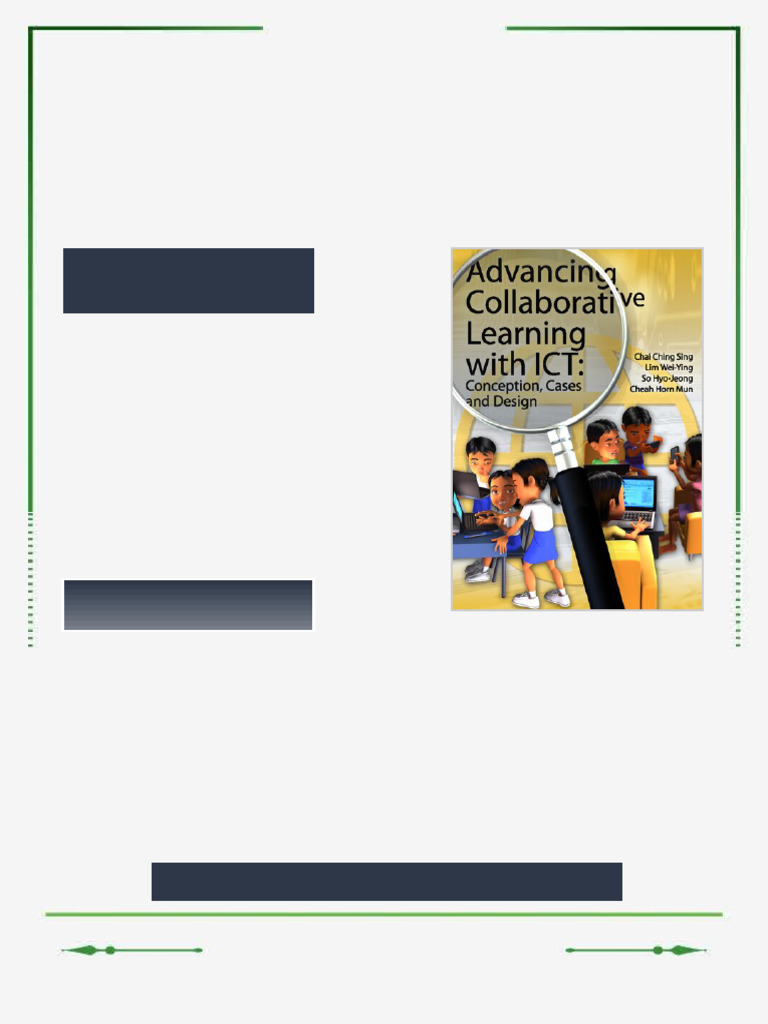 Advancing Collaborative Learning With ICT Conception Cases and Design ...