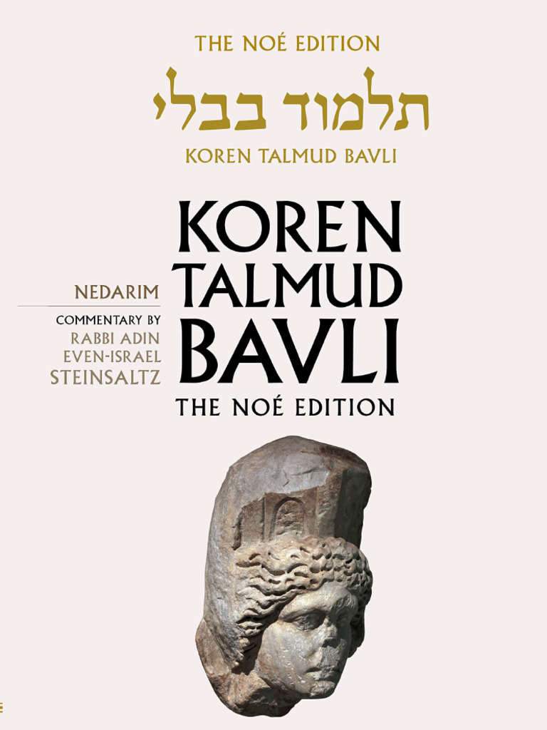 Koren Talmud Bavli (Noé Edition) - Vol. 18_ Nedarim (Koren, 2020) | PDF ...