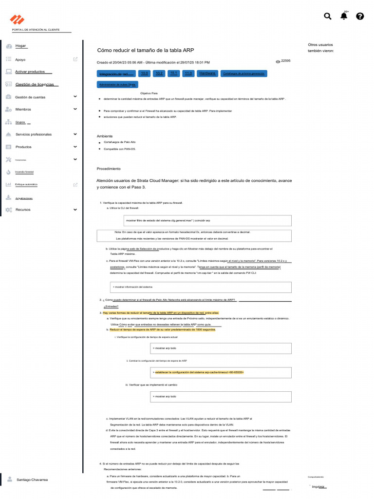 Reduce The ARP Table Size | PDF | Enrutador (Computación) | Cortafuegos ...